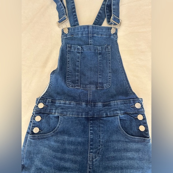 SHEIN | Shorts | Pocket Overalls W Shorts | Poshmark